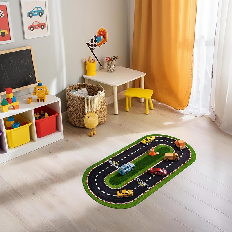 Race Track Game Mat - Etsy
