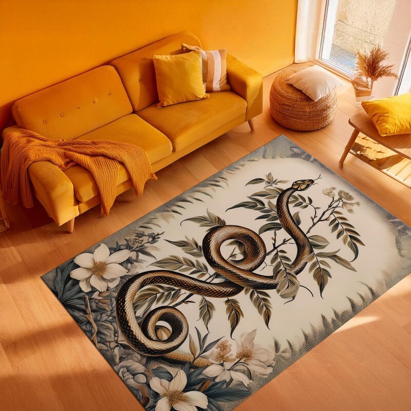 Snake Rug - Etsy
