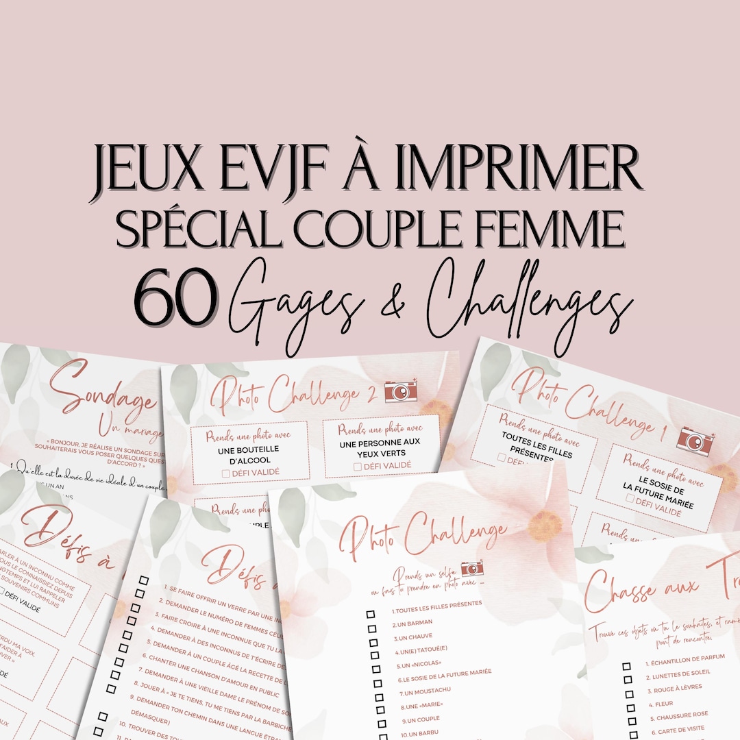 Printable Bachelorette Party Games for Women and Couples - 60 ...