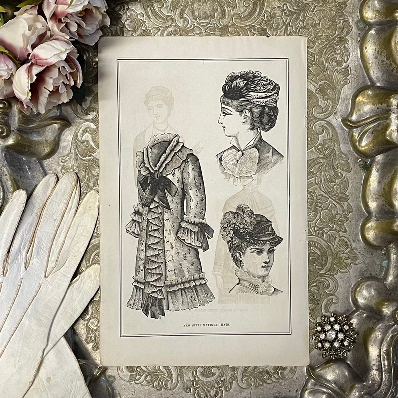 Victorian Fashion - Etsy
