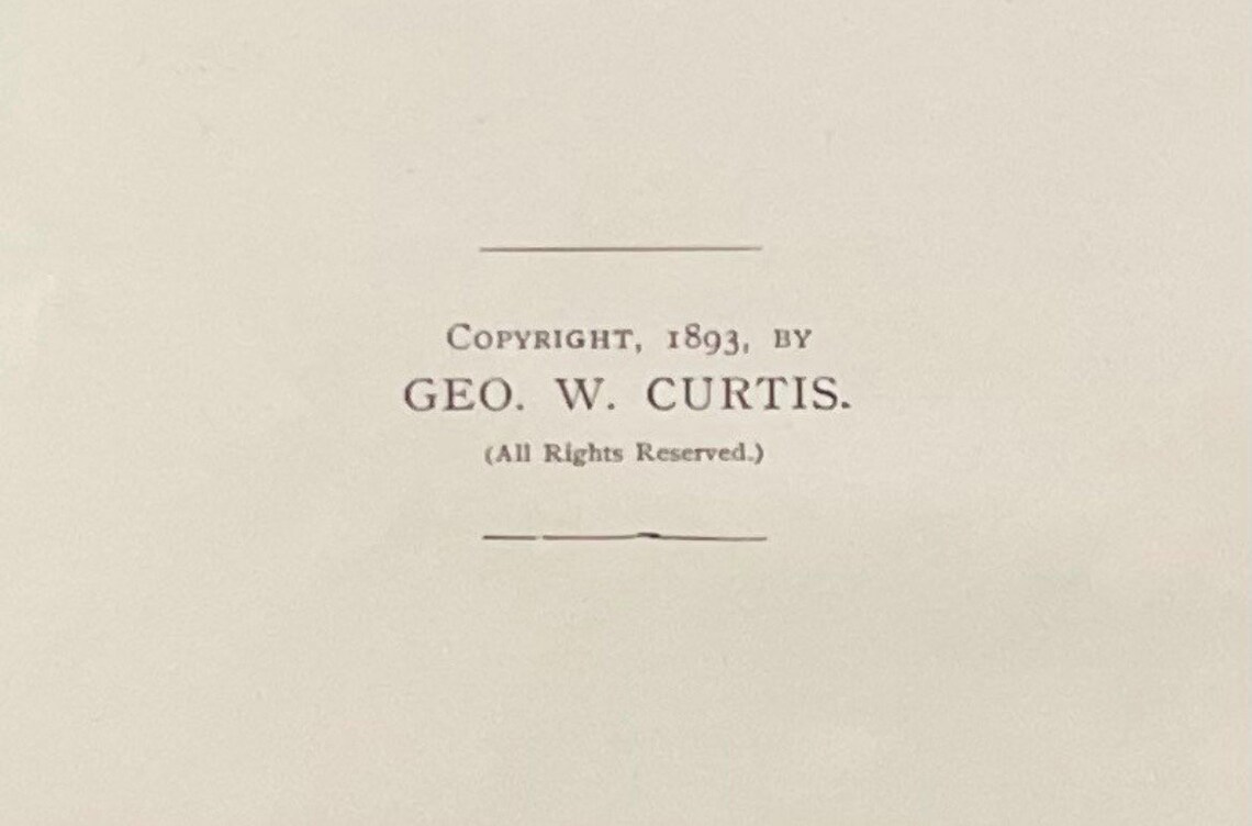 1890s Marion Fifth of Castlemilk Original Framable Print Book ...