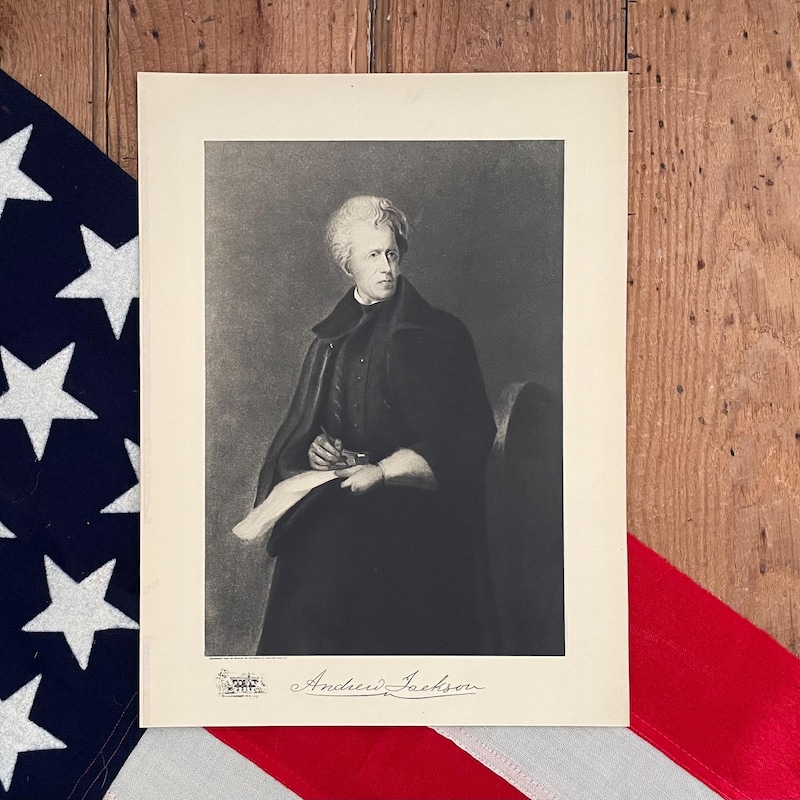 Andrew Jackson - Etsy