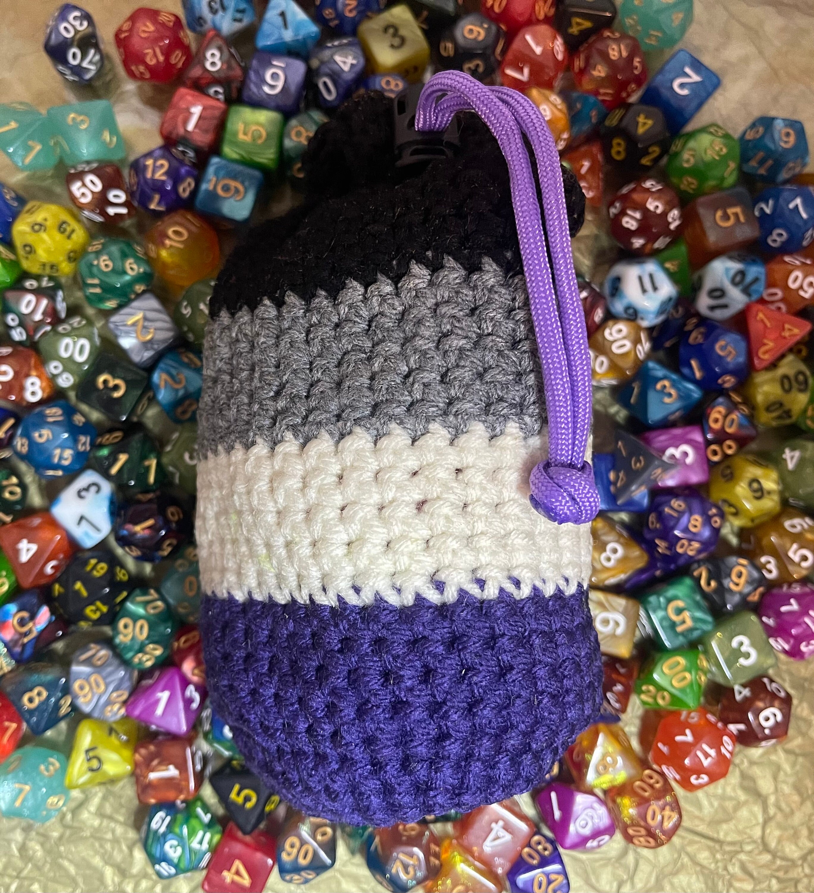Pride Dice Bags: Agender Aroace Aromantic Asexual - Etsy