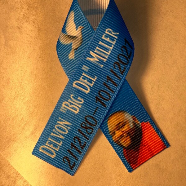 Memorial Ribbon - Etsy