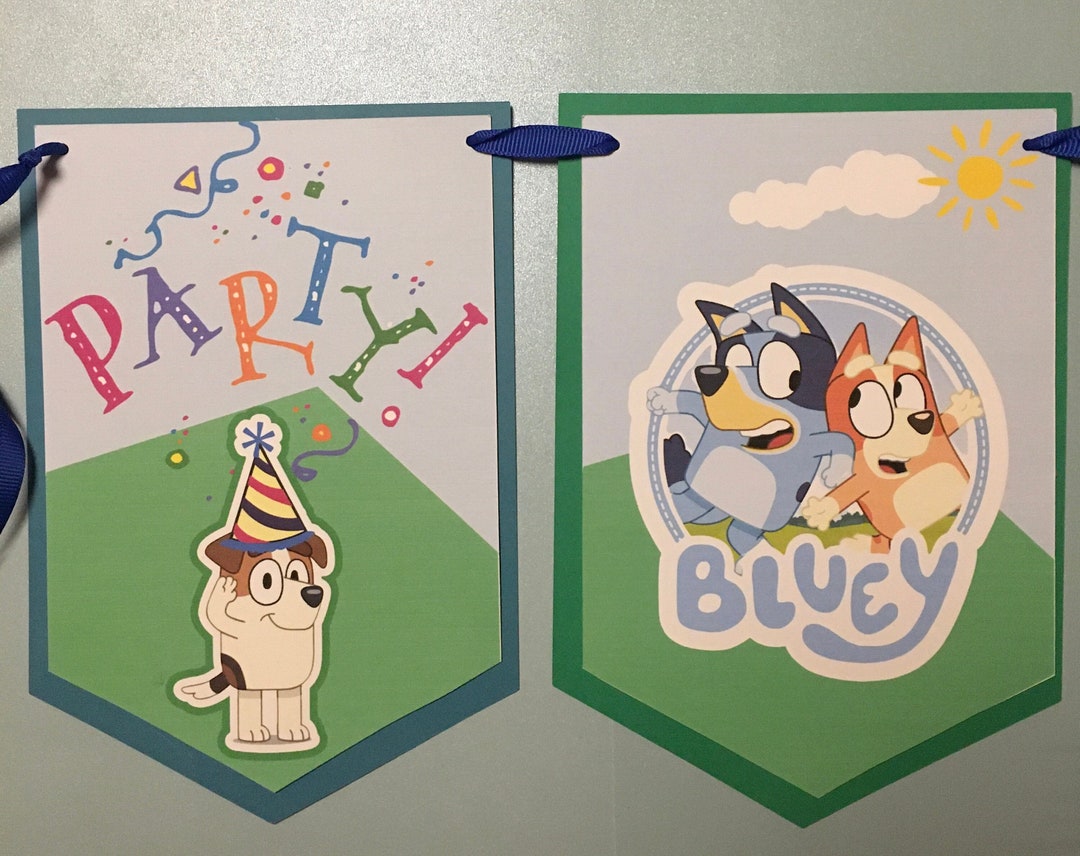 Bluey-and Friends Birthday Party Banner - Etsy Canada