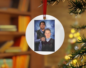 Cincinnati Bengals Joe Burrow Metal Ornaments - Etsy