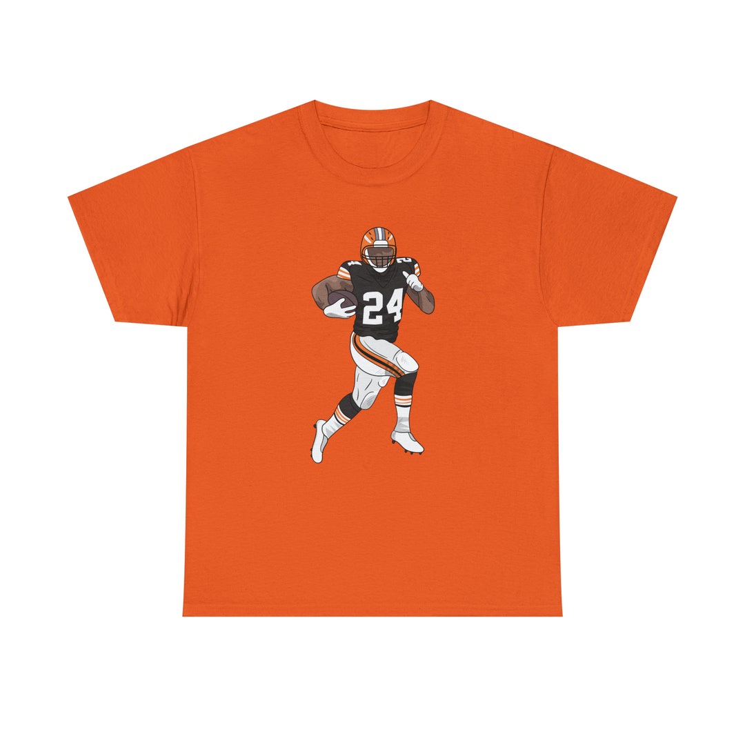 Nick Chubb Cleveland Browns Cartoon Art Funny Shirt Christmas - Etsy
