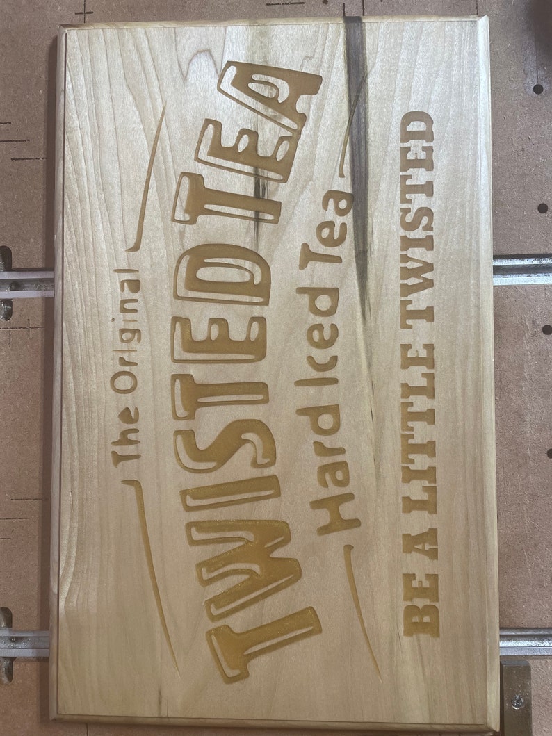 Twisted Tea Wood Sign - Etsy