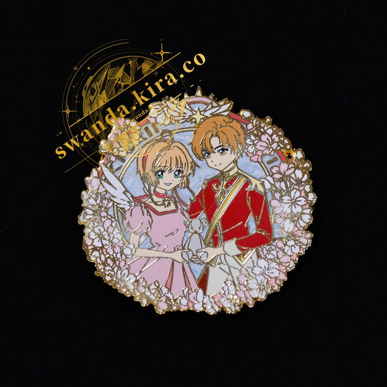 Limited Sakura Uniform Couple Hard Enamel Pin - Etsy