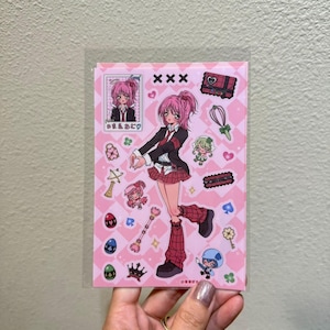 Shugo Chara! Sticker Set: Original Artwork, Holographic PVC (4x6 In) - Etsy