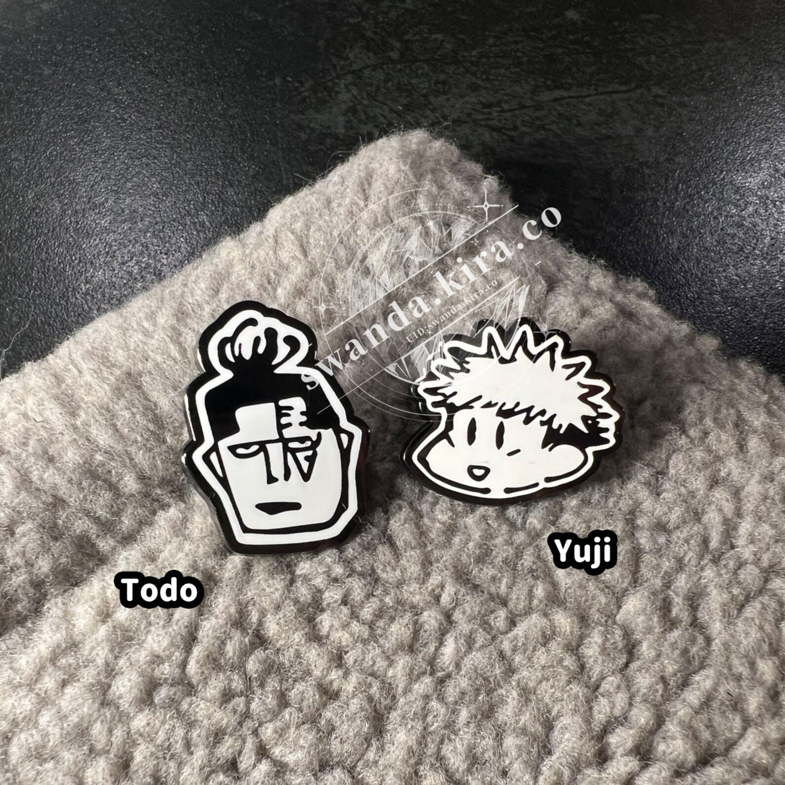 Jujutsu Anime Chibi Head Hard Enamel Pin - Etsy