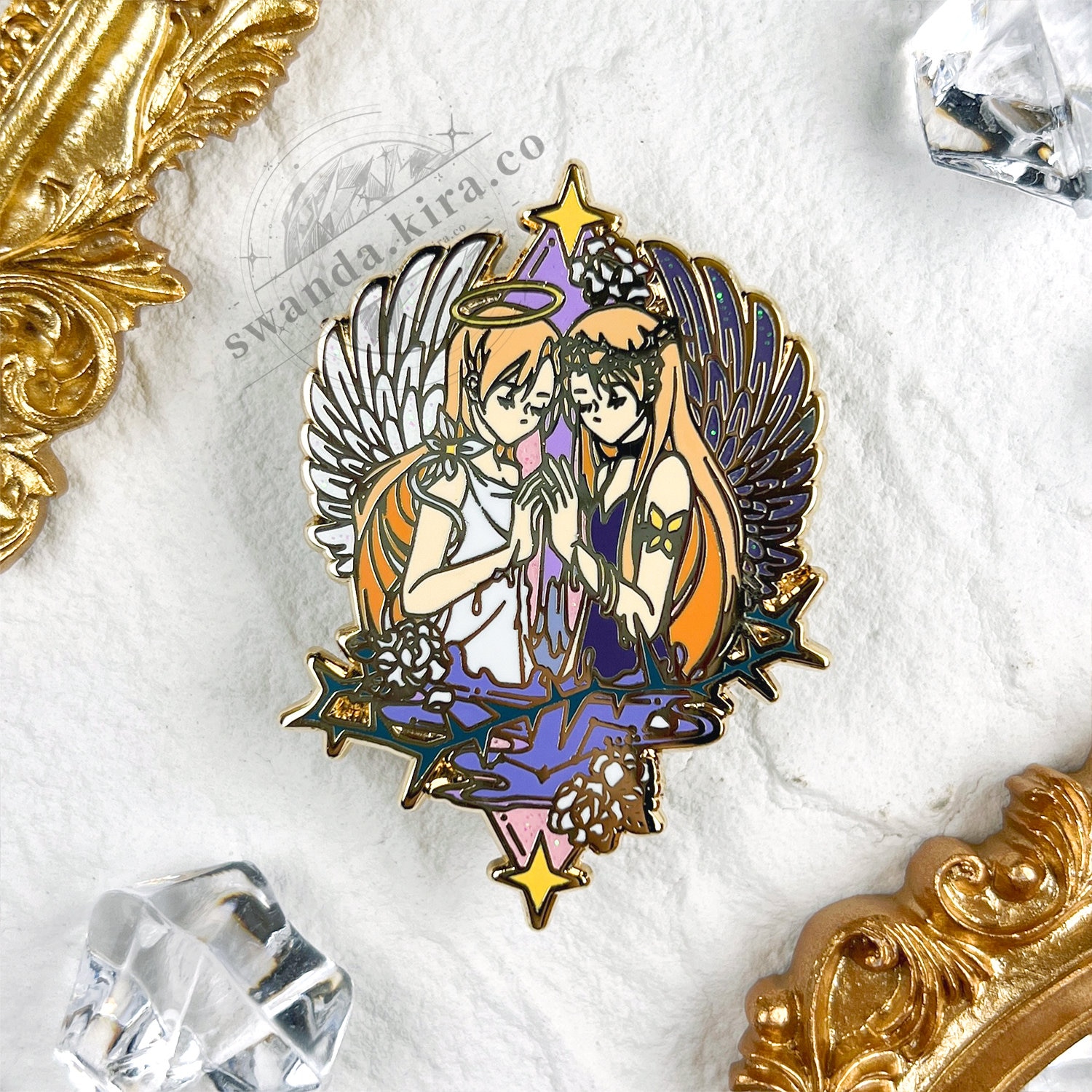 Original Designed 12 Zodiac Signs Hard Enamel Pin - Etsy