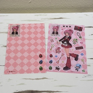 Original Artwork Shugo Chara! My Guardian Characters Sticker Set | PVC ...