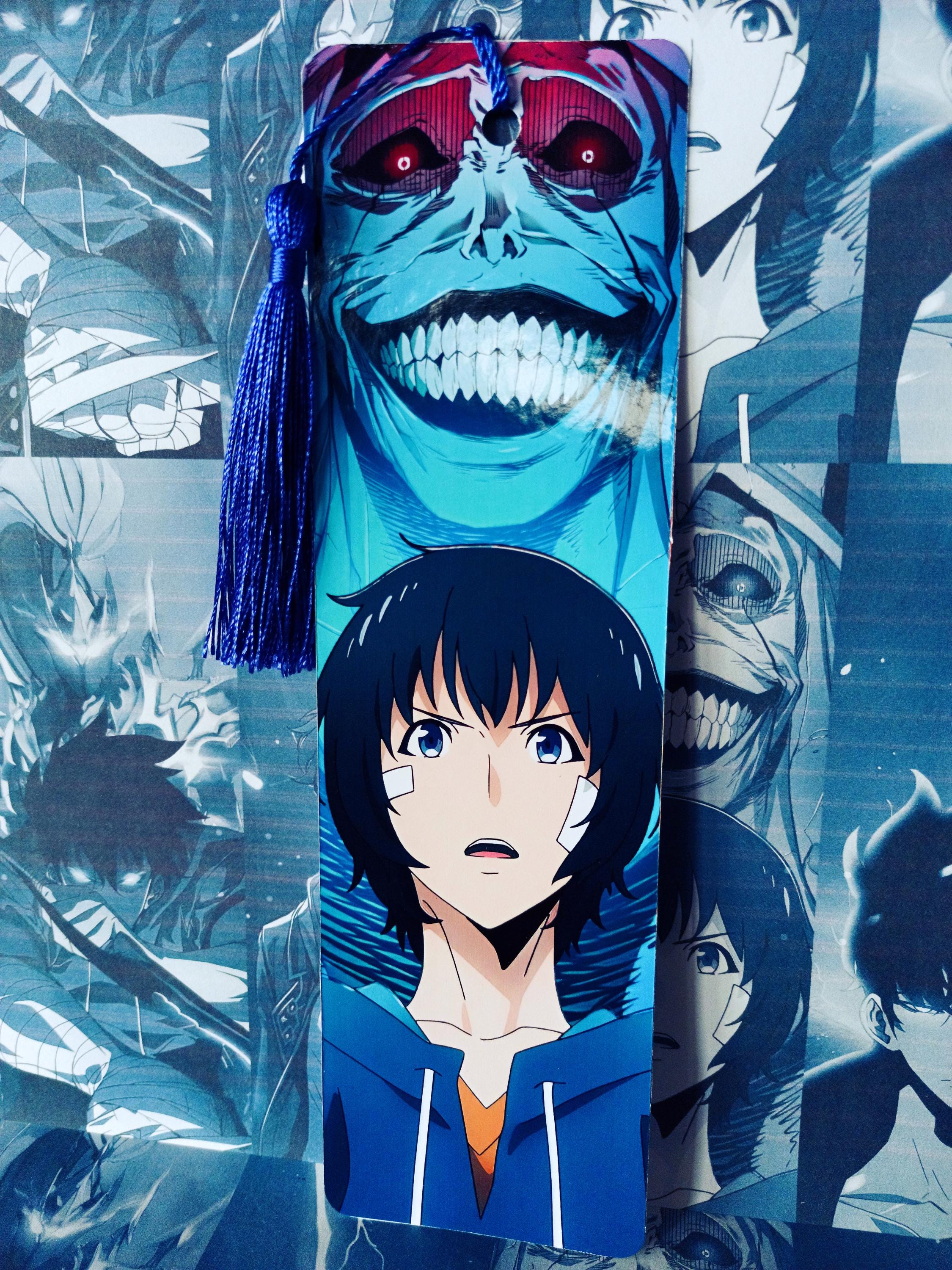 Anime Solo Leveling Bookmarks Adorable High Glossy Laminated Anime 4 ...