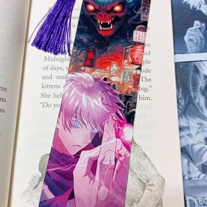 Anime Kaisen Bookmarks | Adorable High Glossy Laminated Anime 4 Pack ...
