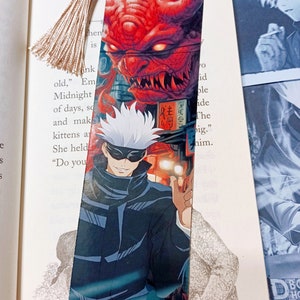Anime Kaisen Bookmarks | Adorable High Glossy Laminated Anime 4 Pack ...