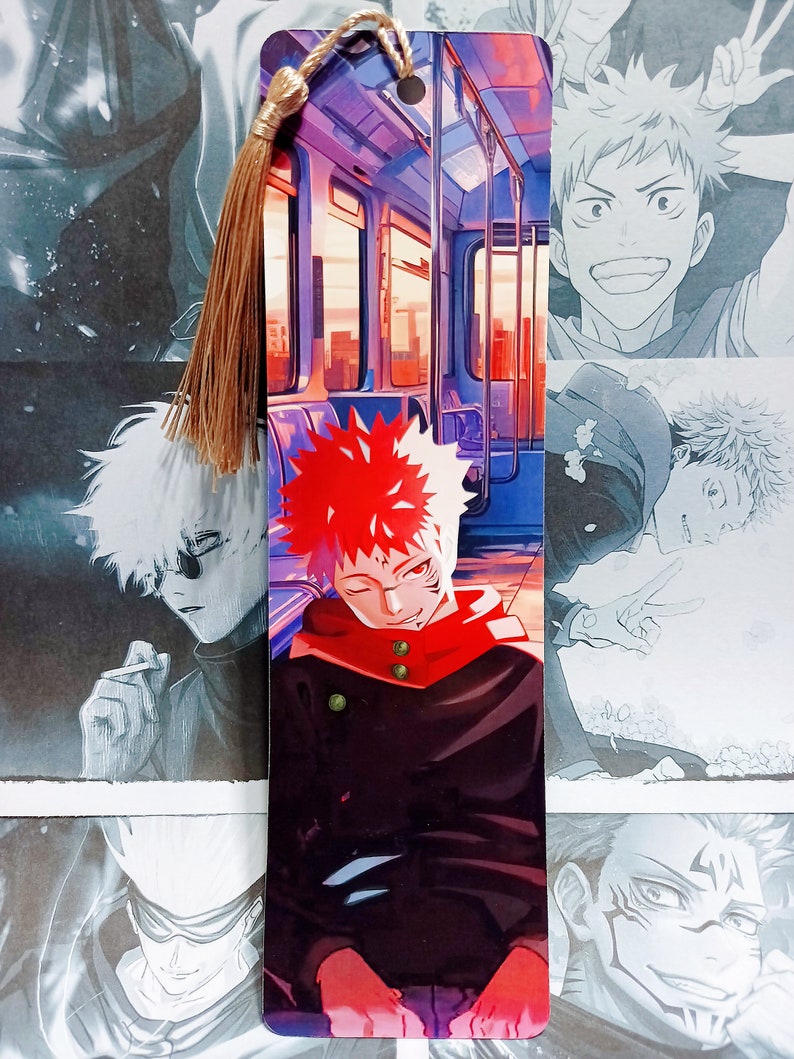 Anime Kaisen Bookmarks | Adorable High Glossy Laminated Anime 4 Pack ...