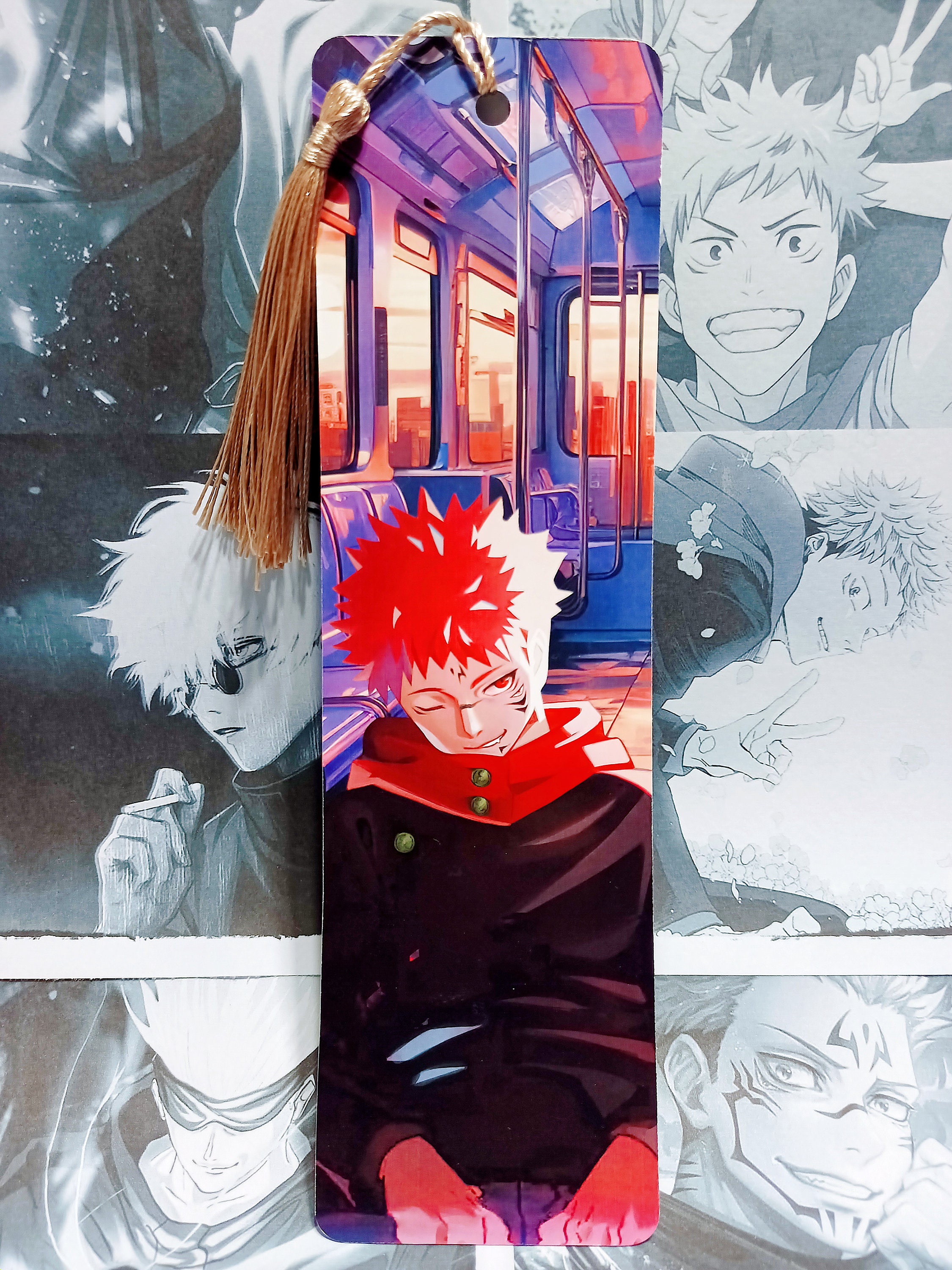 Anime Kaisen Bookmarks | Adorable High Glossy Laminated Anime 4 Pack ...