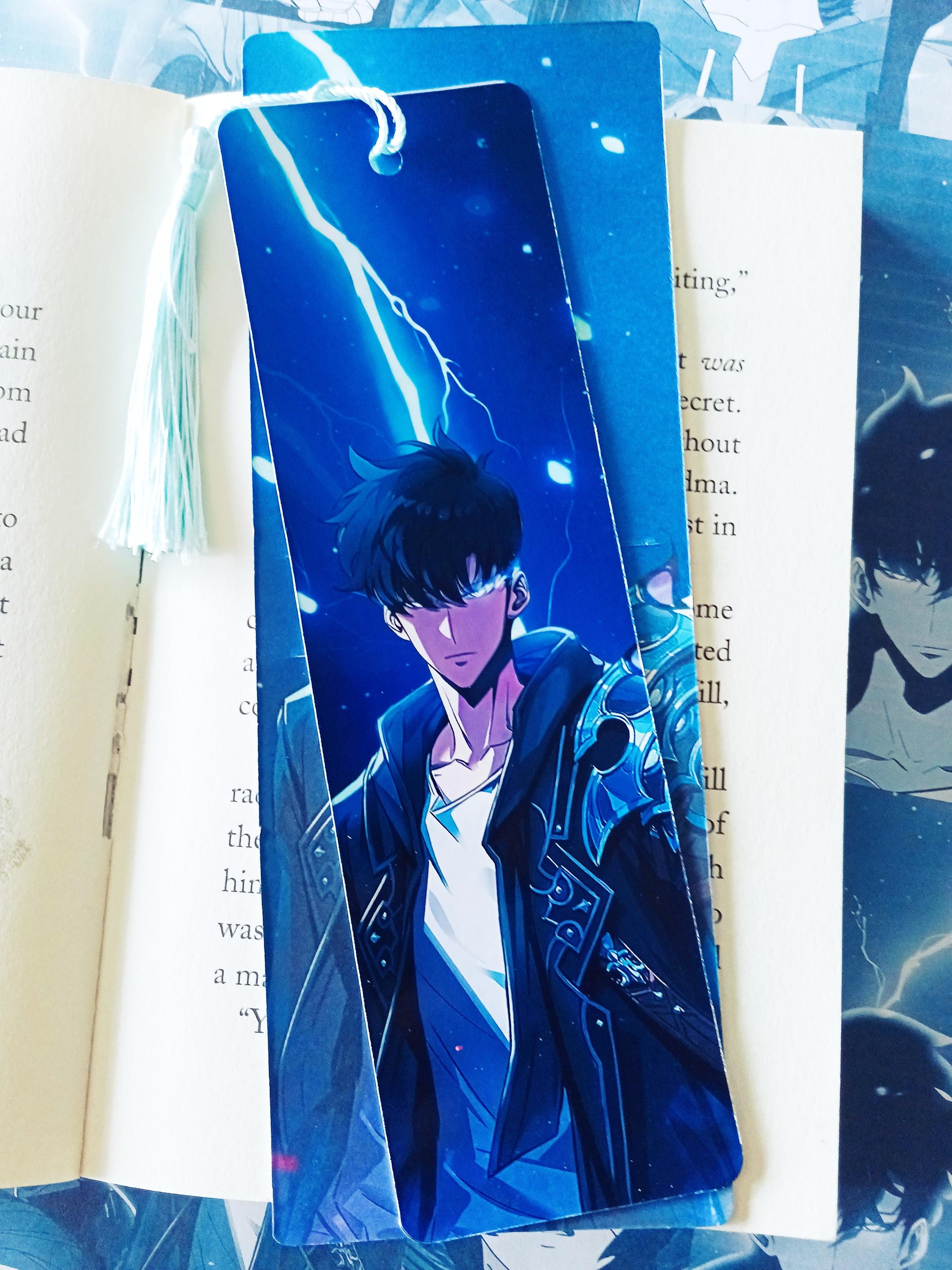 Anime Solo Leveling Bookmarks Adorable High Glossy Laminated Anime 4 ...