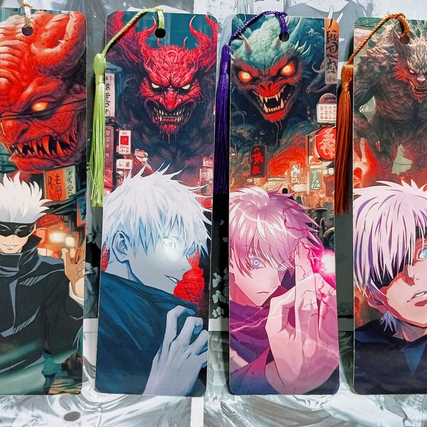 Jujutsu Kaisen Bookmark - Etsy