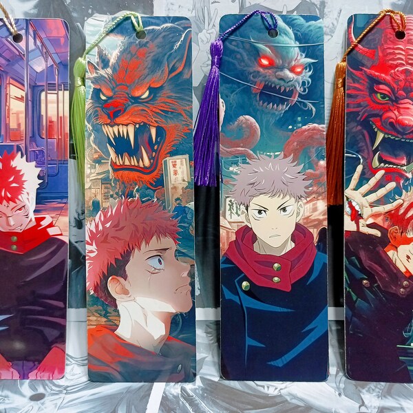 Jujutsu Kaisen Bookmark - Etsy