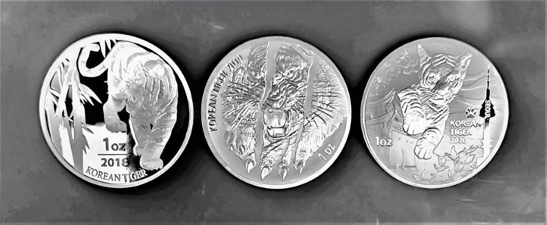 South Korea Tiger Trio - Etsy