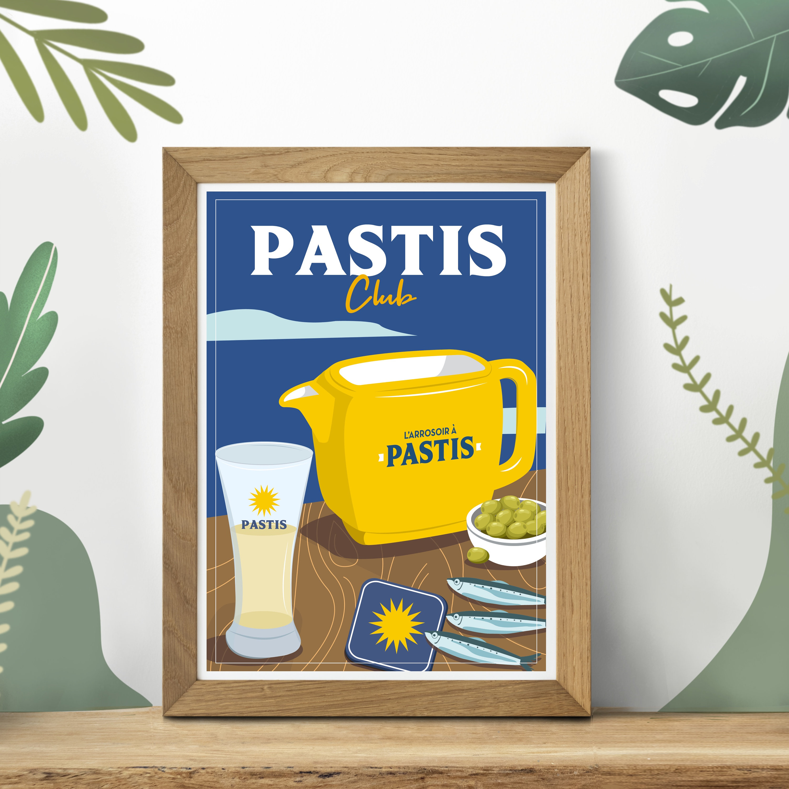 Pastis De Marseille Poster - Etsy