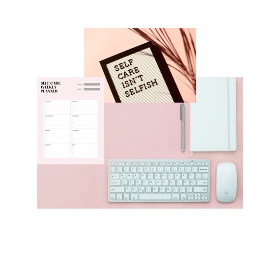 Self Care Planner Printable Weekly Self Care Planner - Etsy