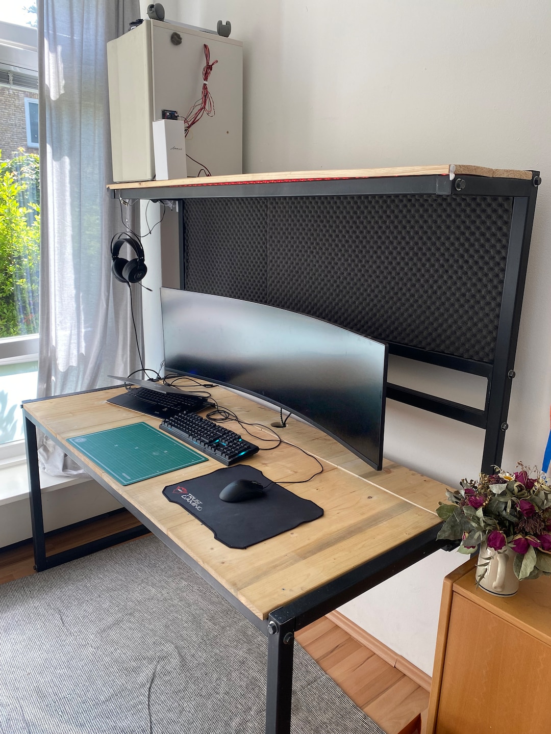Functional Desk Build Plan: DIY Workspace With Cable Management (.stl ...