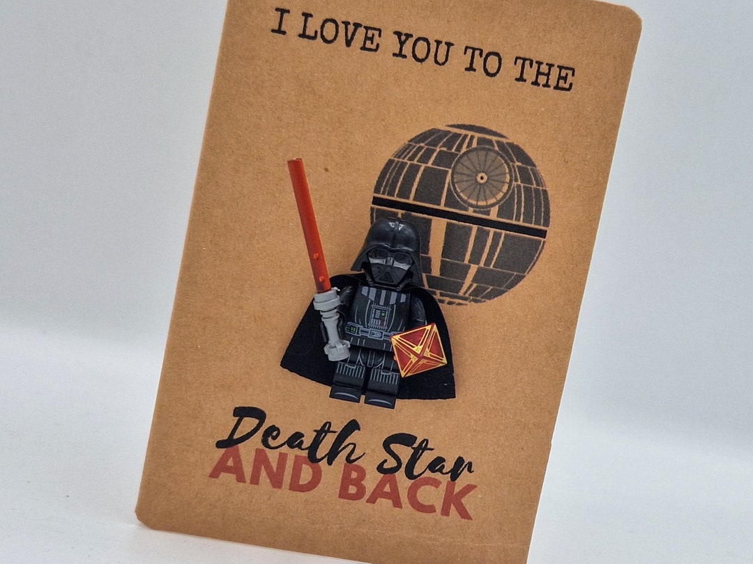 Personalised Greeting Card With Figure Any Text Star Wars - Etsy