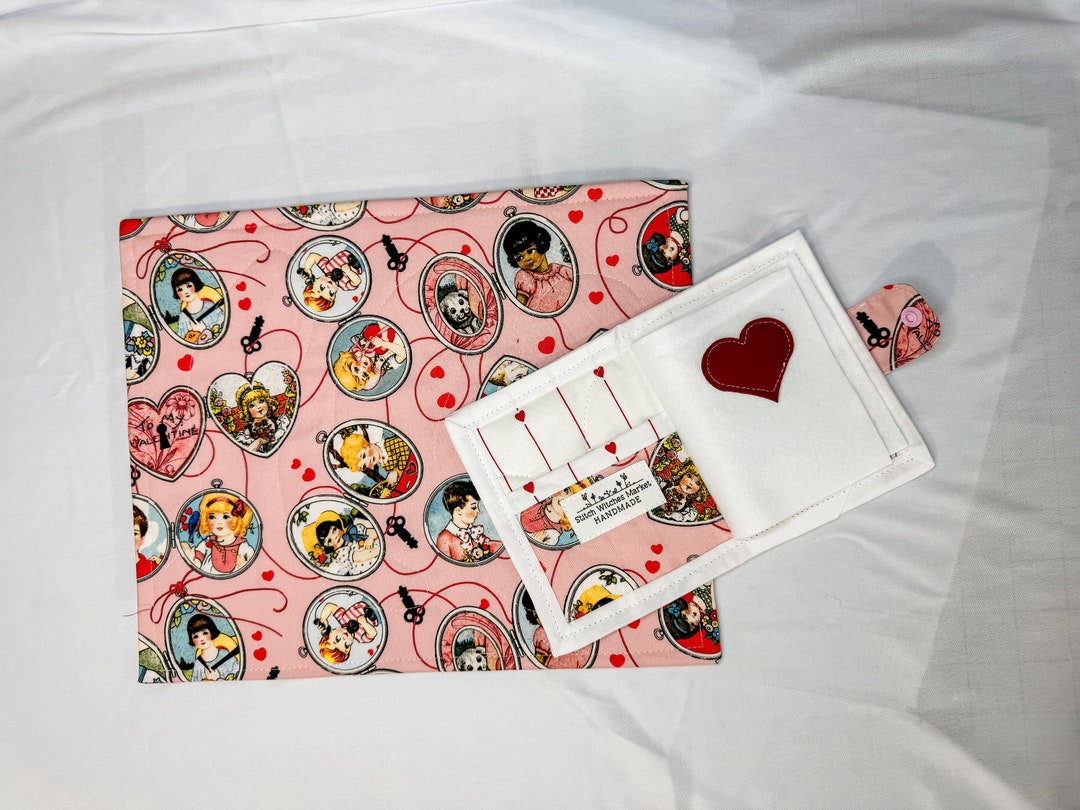 All My Heart Floss Keeper Thread Bed Cross Stitch Gift for Cross Stitch ...