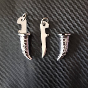 Locket Kirpan Khanda Dori Sikh Singh Kaur Sikhi Necklace Pendent ...