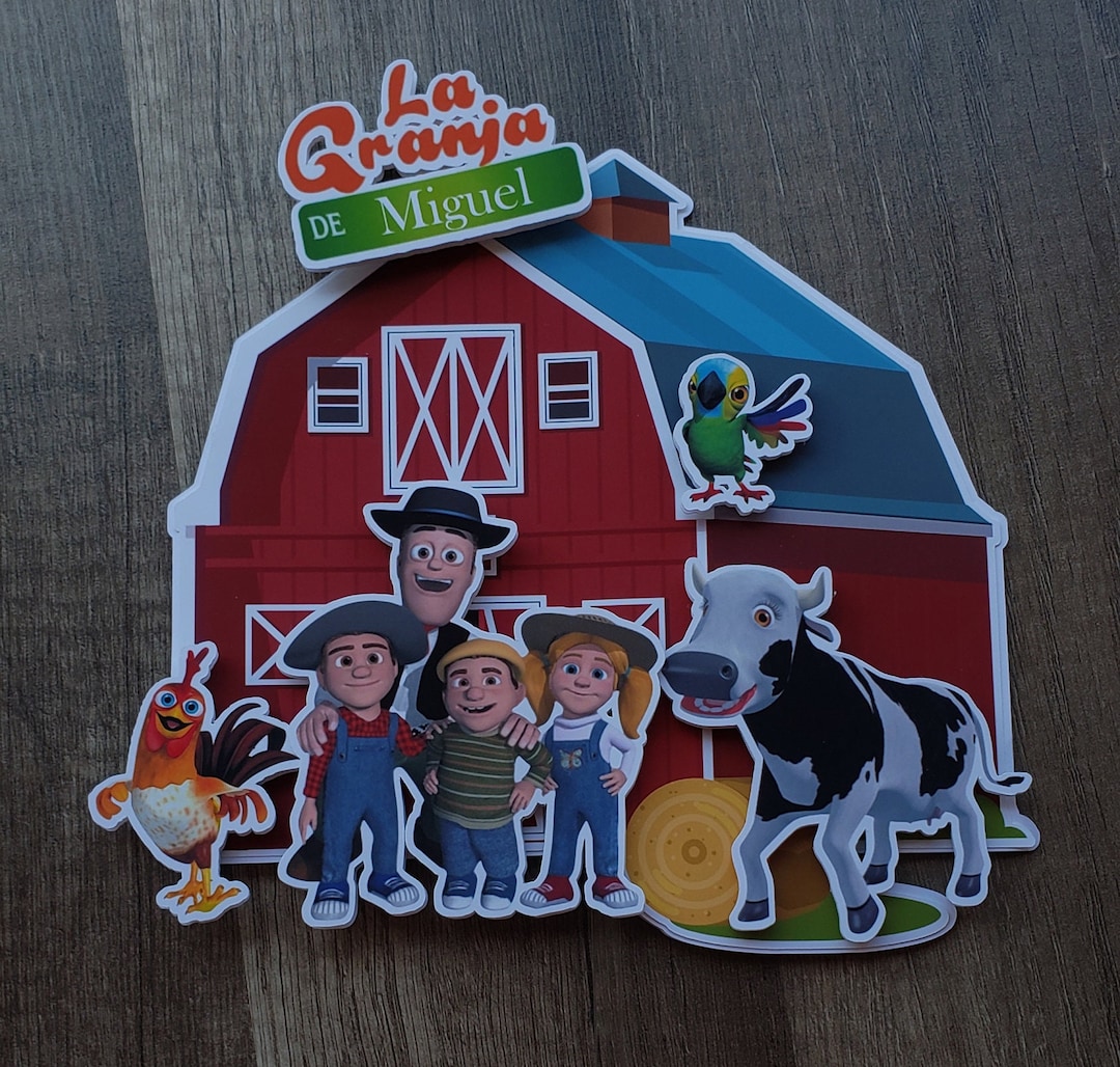 La Granja De Zenon Cake Topper - Etsy Ireland