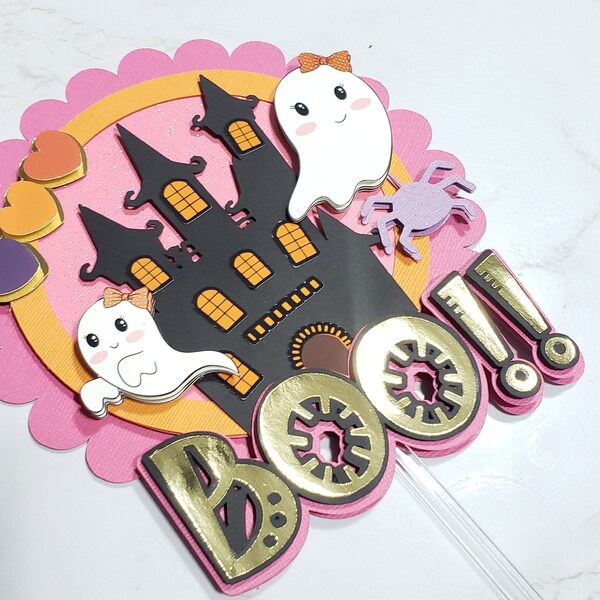 Happy Halloween Cake Topper - Etsy