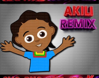 Akili Animals Remix - High Quality, Svg, Png, Jpg, Dxf - Digital ...