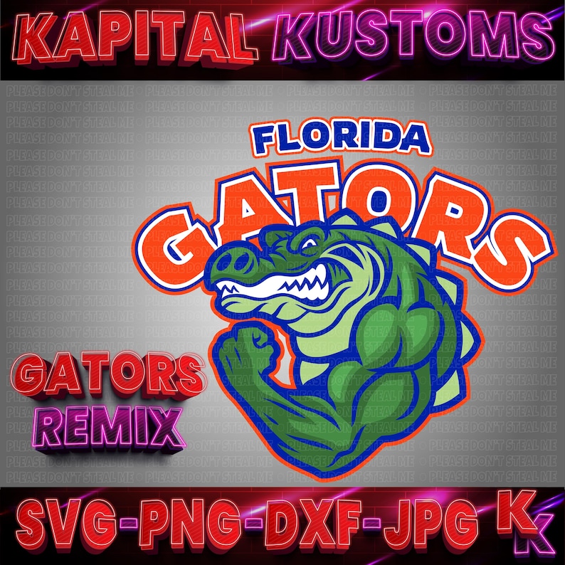 Gators - High Quality - Football Team, Svg, Png, Jpg, Dxf, Florida - Etsy