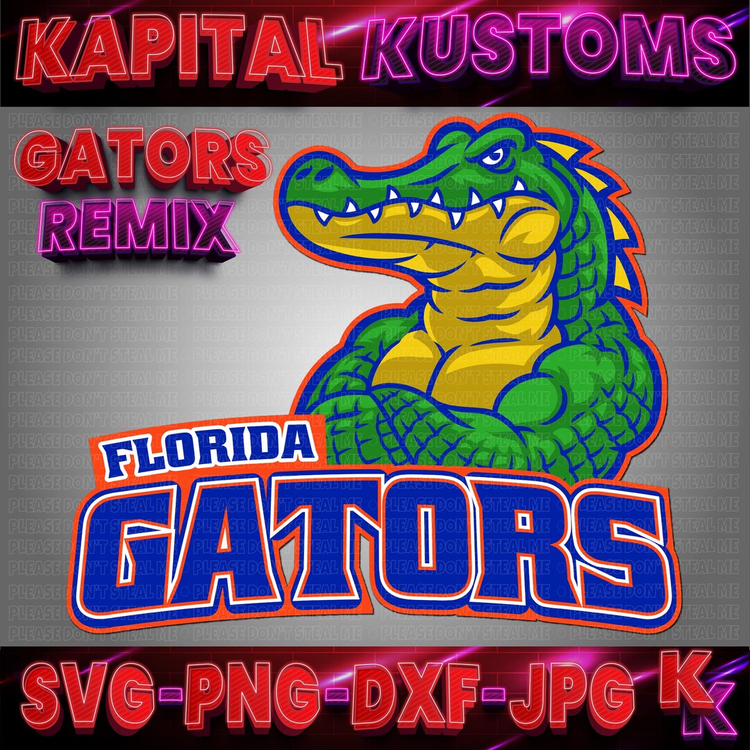 Gators - High Quality - Football Team, Svg, Png, Jpg, Dxf, Florida - Etsy