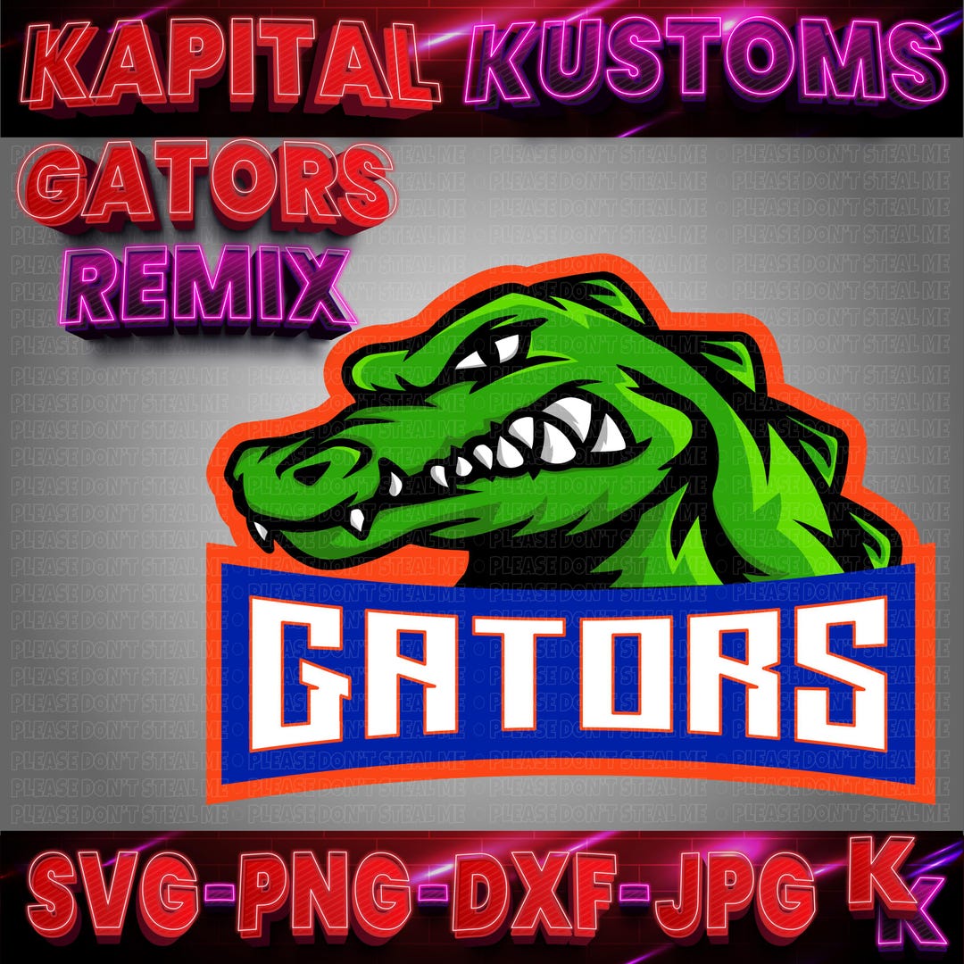 Gators - High Quality - Football Team, Svg, Png, Jpg, Dxf, Florida - Etsy