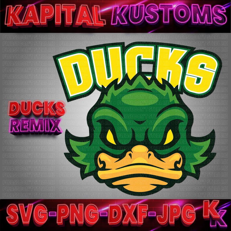 Ducks - High Quality - Football Team, Svg, Png, Jpg, Dxf, Oregon - Etsy