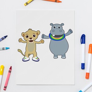 Akili Animals Remix - High Quality, Svg, Png, Jpg, Dxf - Digital ...