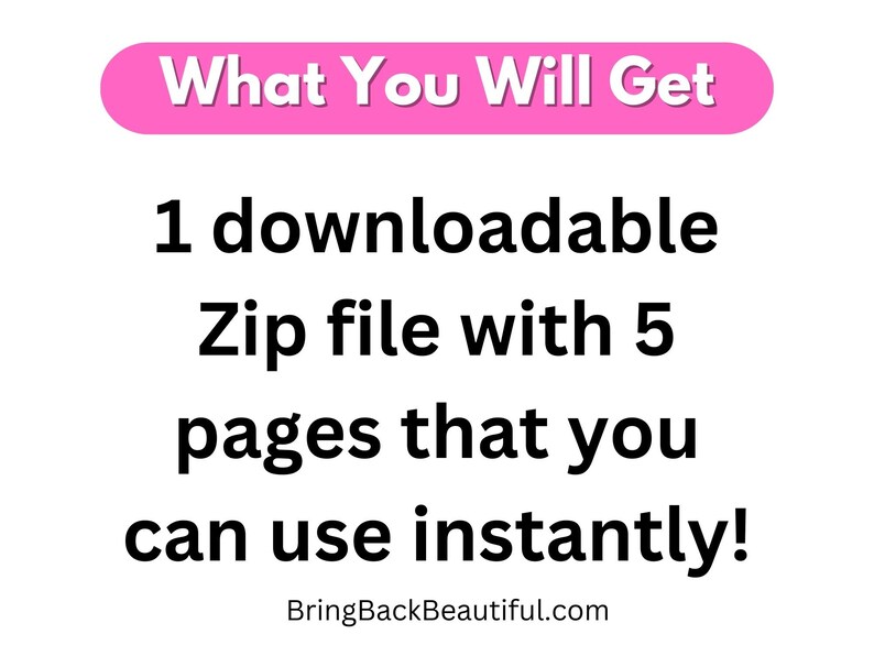 Areas of Life Tracker Printable Digital Template Planner Life Goal ...