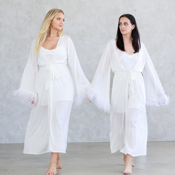 Feather Robe - Etsy