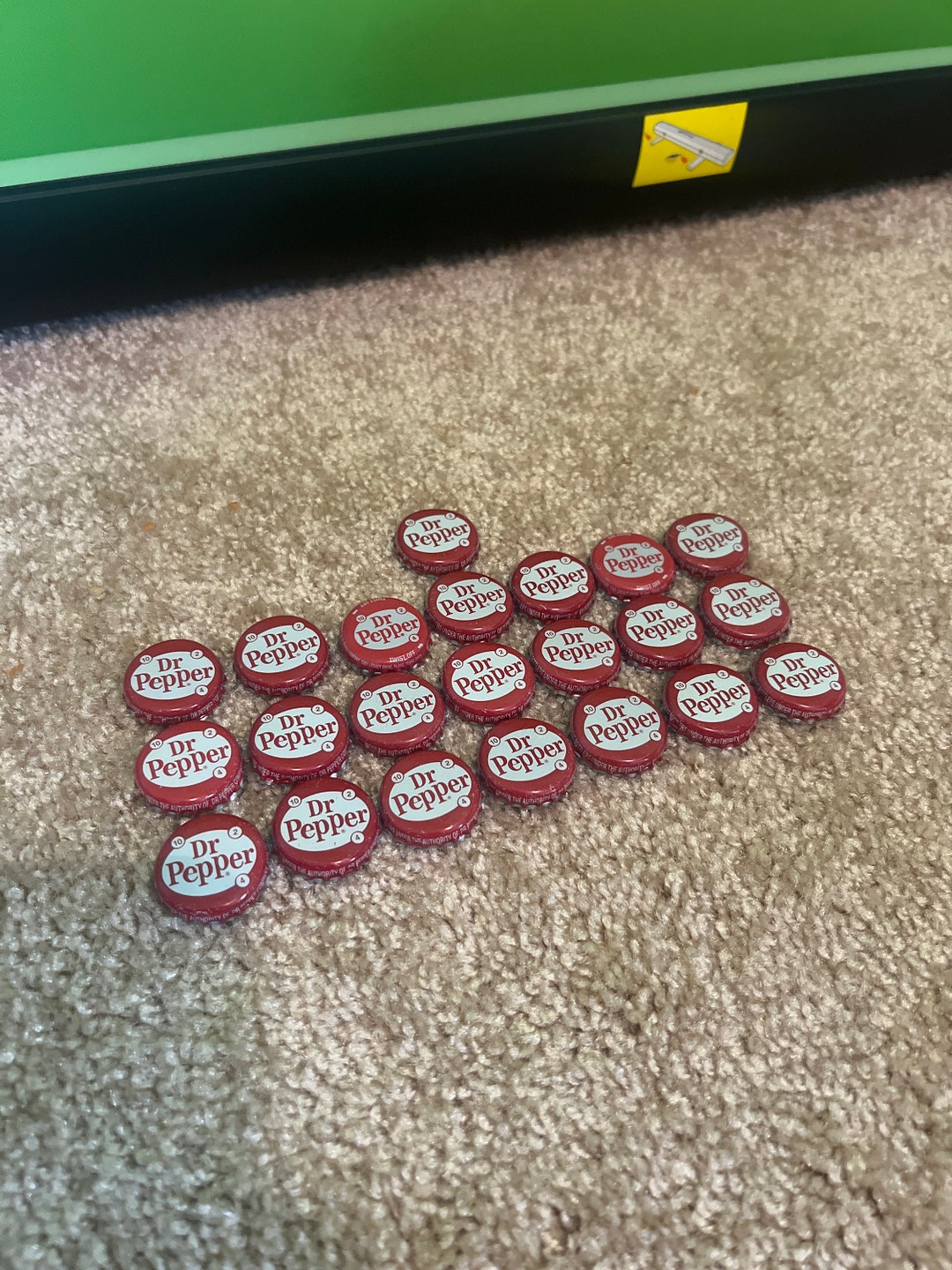 22 Dr. Pepper Bottle Caps - Etsy