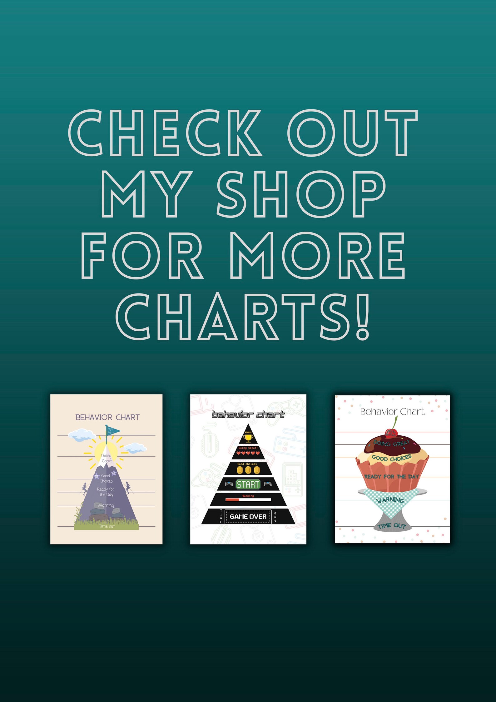 Behavior Chart! Ice Cream! - Etsy