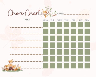 Behavior Chart Ice Cream (Instant Download) - Etsy