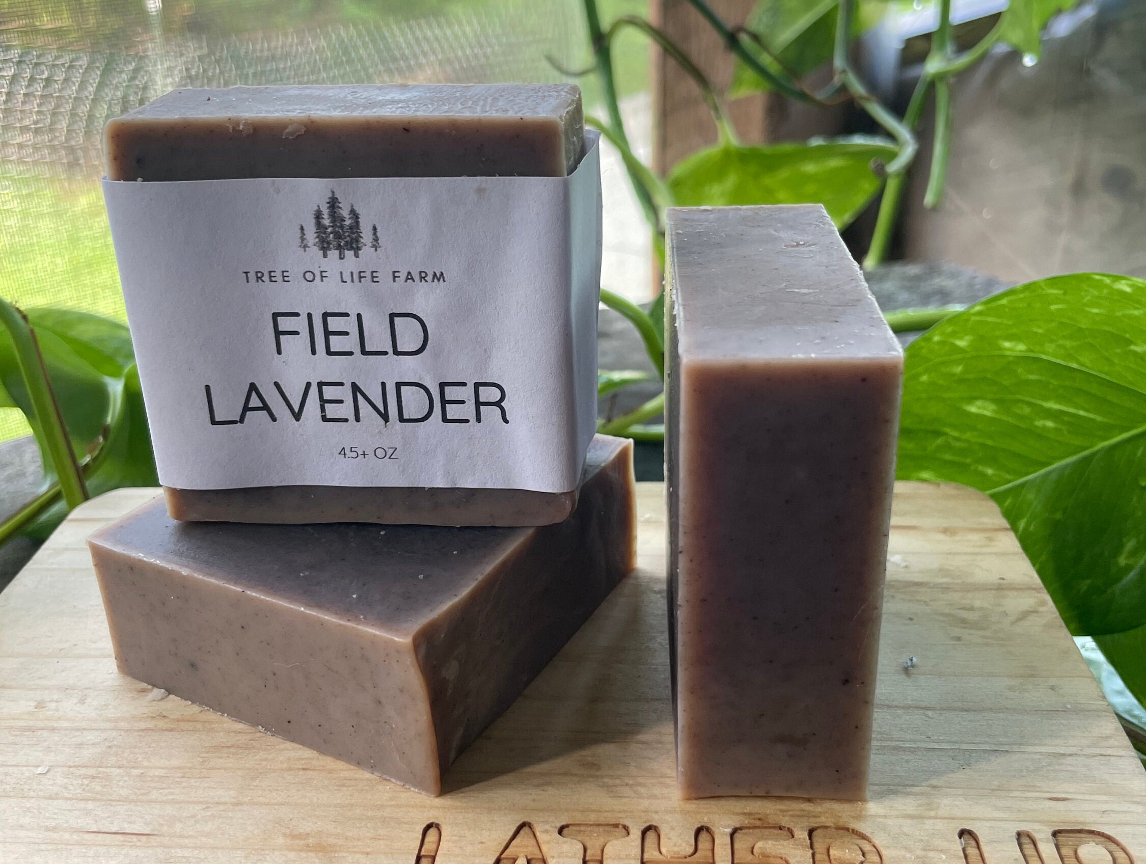 Field Lavender Soap Bar, Lard Soap - Etsy