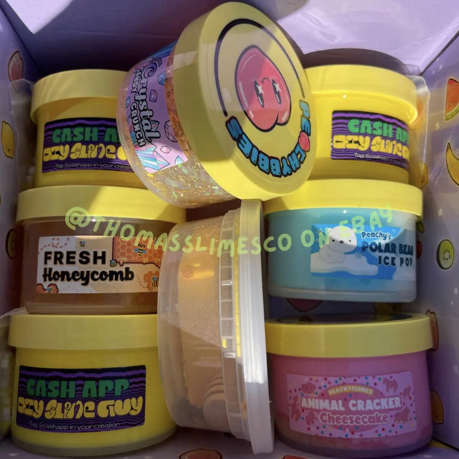 NEW Mystery Famous Slime Shop Slime: Peachybbies, Parakeet, Momo ...