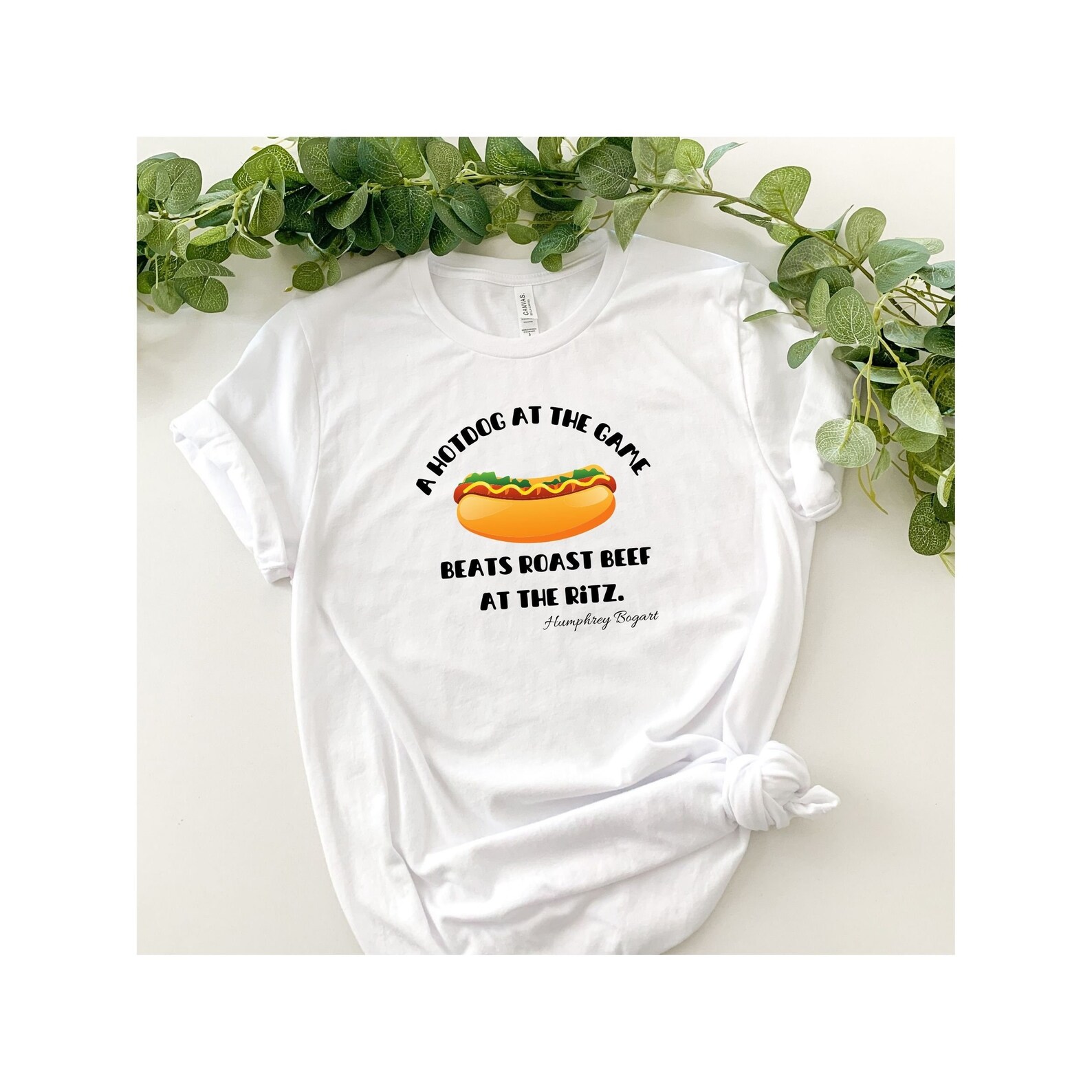 Hot Dog at the Ballpark Tee - Baseball Shirt - Baseball Game Tee ...