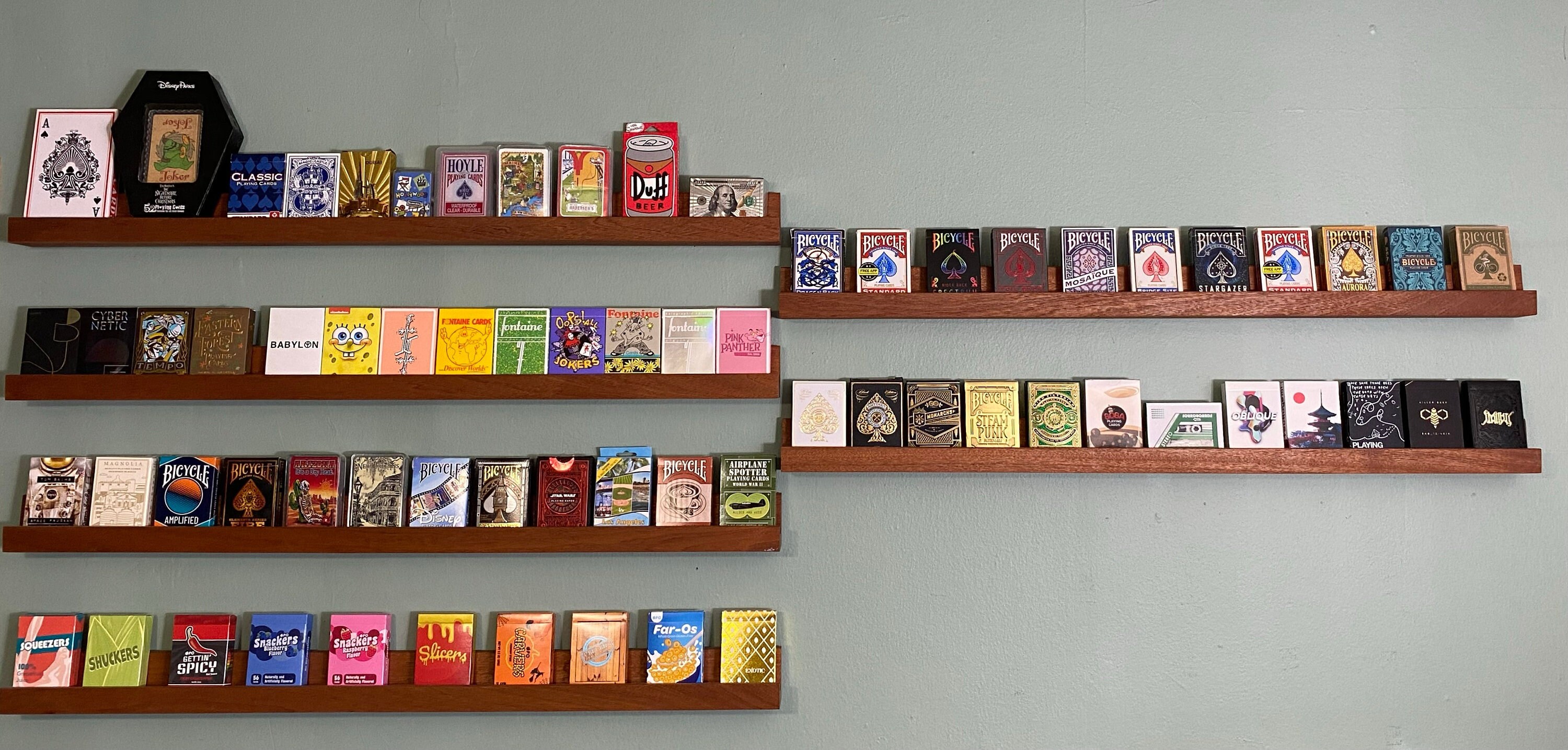 18 Playing Card Shelf - Etsy