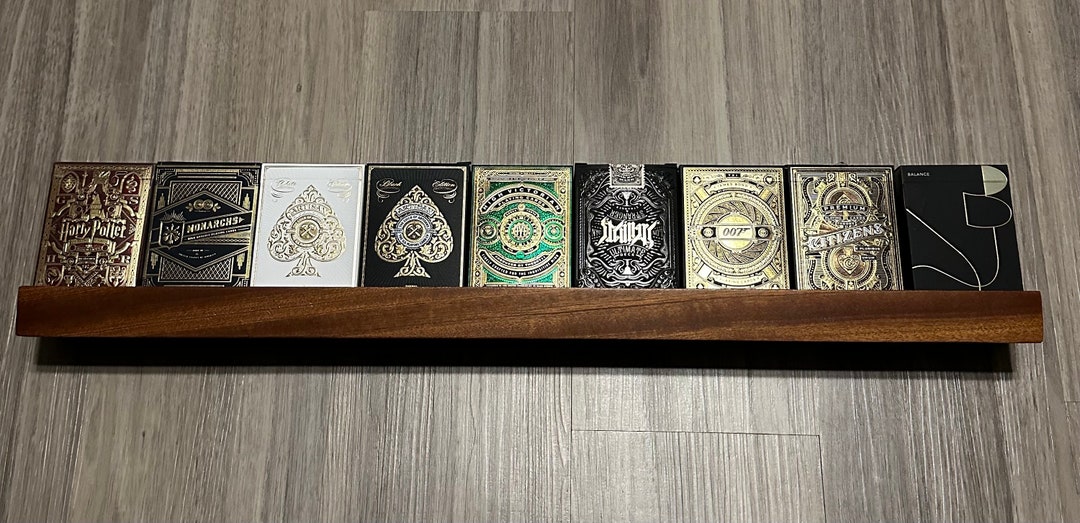24" Playing Card Shelf - Etsy